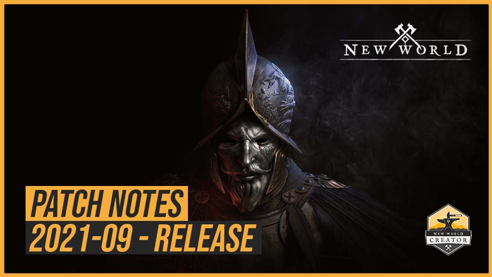 Release Patch Notes - New World Gaming